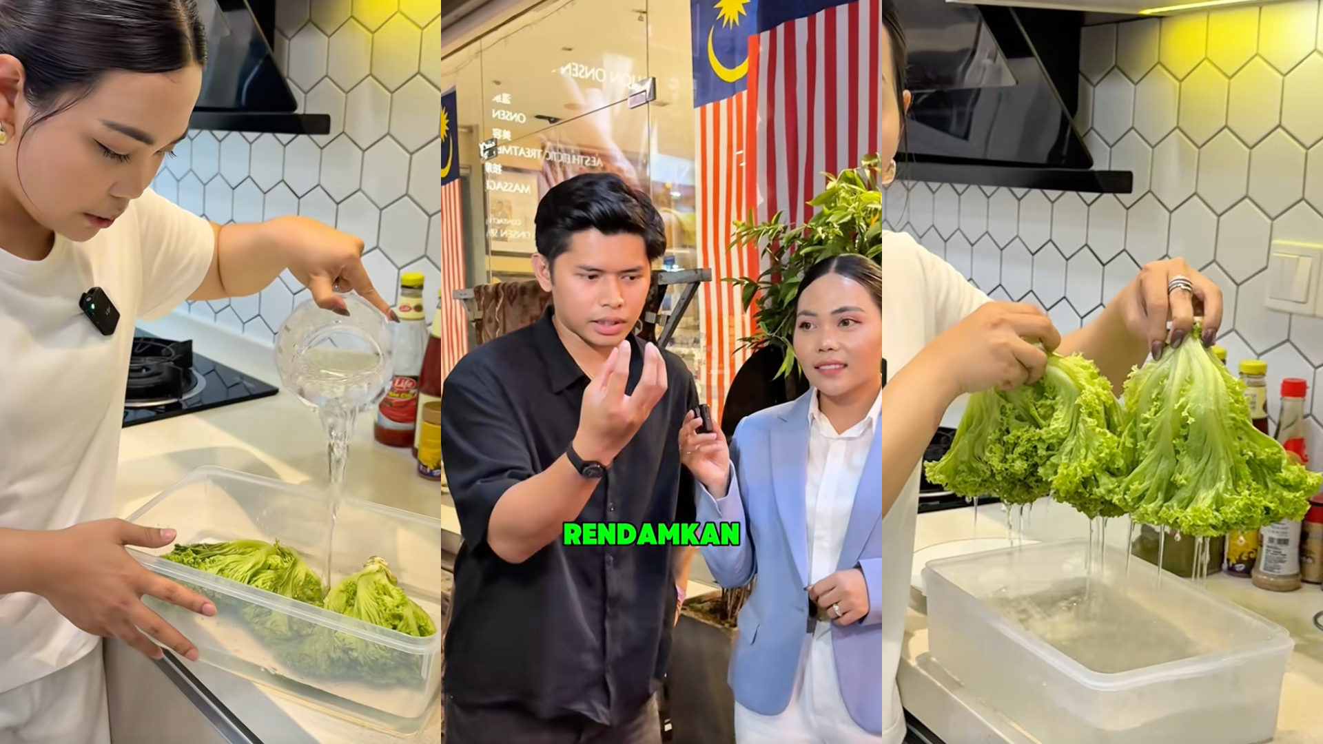 Lelaki Kongsi Tips Segarkan Sayur Yang Dah Layu Dalam Peti Ais, Tak ...