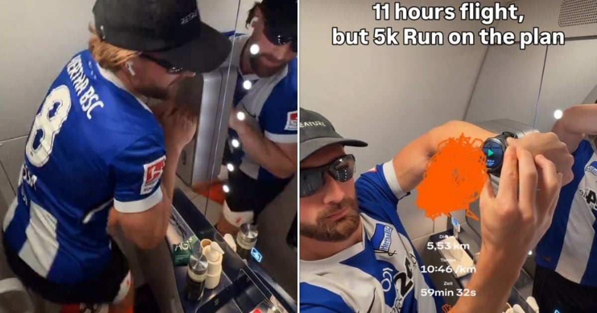 [WATCH] Influencer Sparks Outrage After ‘Running’ 5KM In Airplane ...