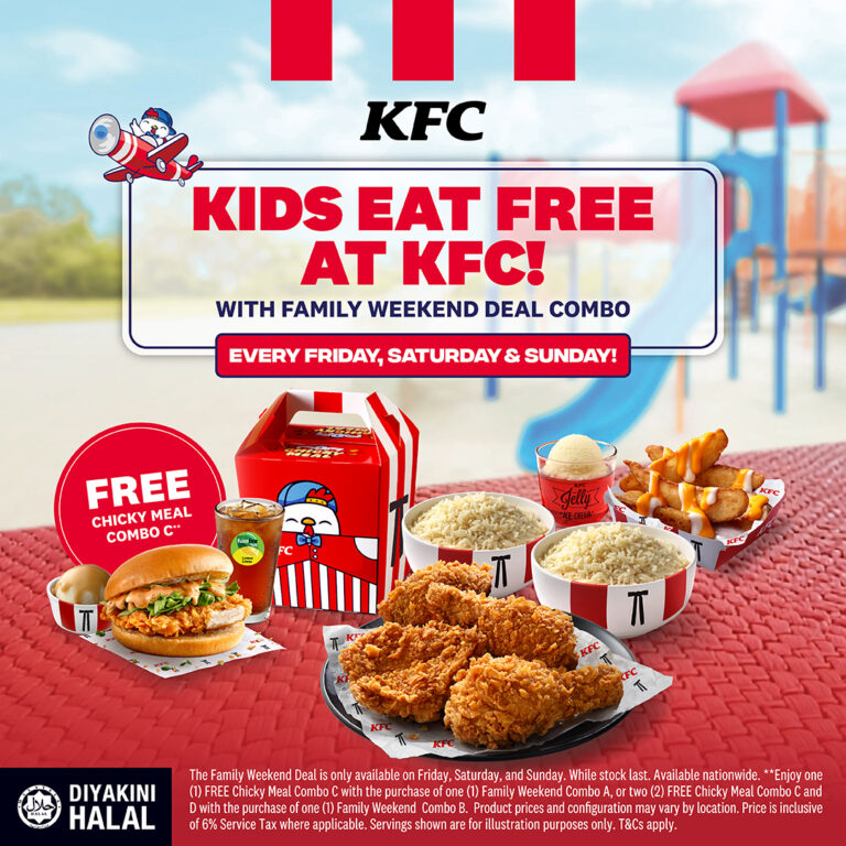 Here’s How You Can Get A Free Kid’s Meal This Weekend At KFC