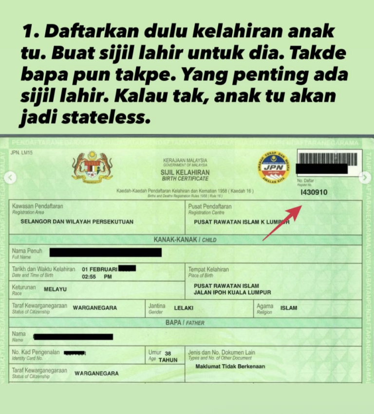 Peguam Kongsi 3 Langkah Penting Jika Lahirkan Anak Luar Nikah – “Baby ...