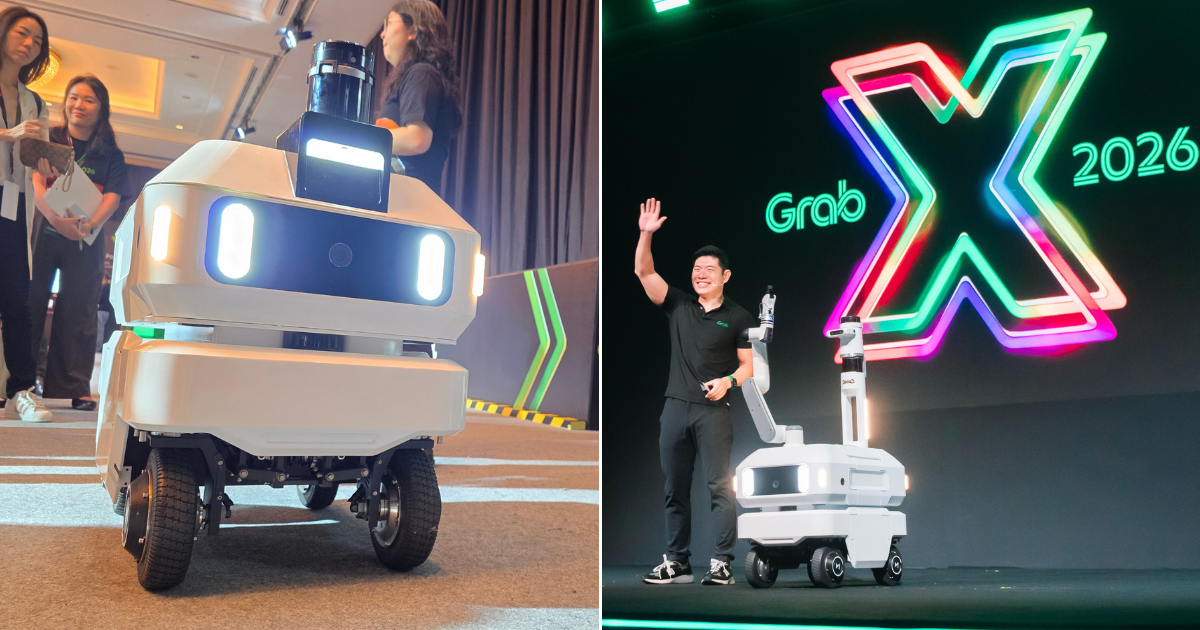 Grab Unveils AI Robot ‘Carri’ To Help Delivery Riders Send Food To ...
