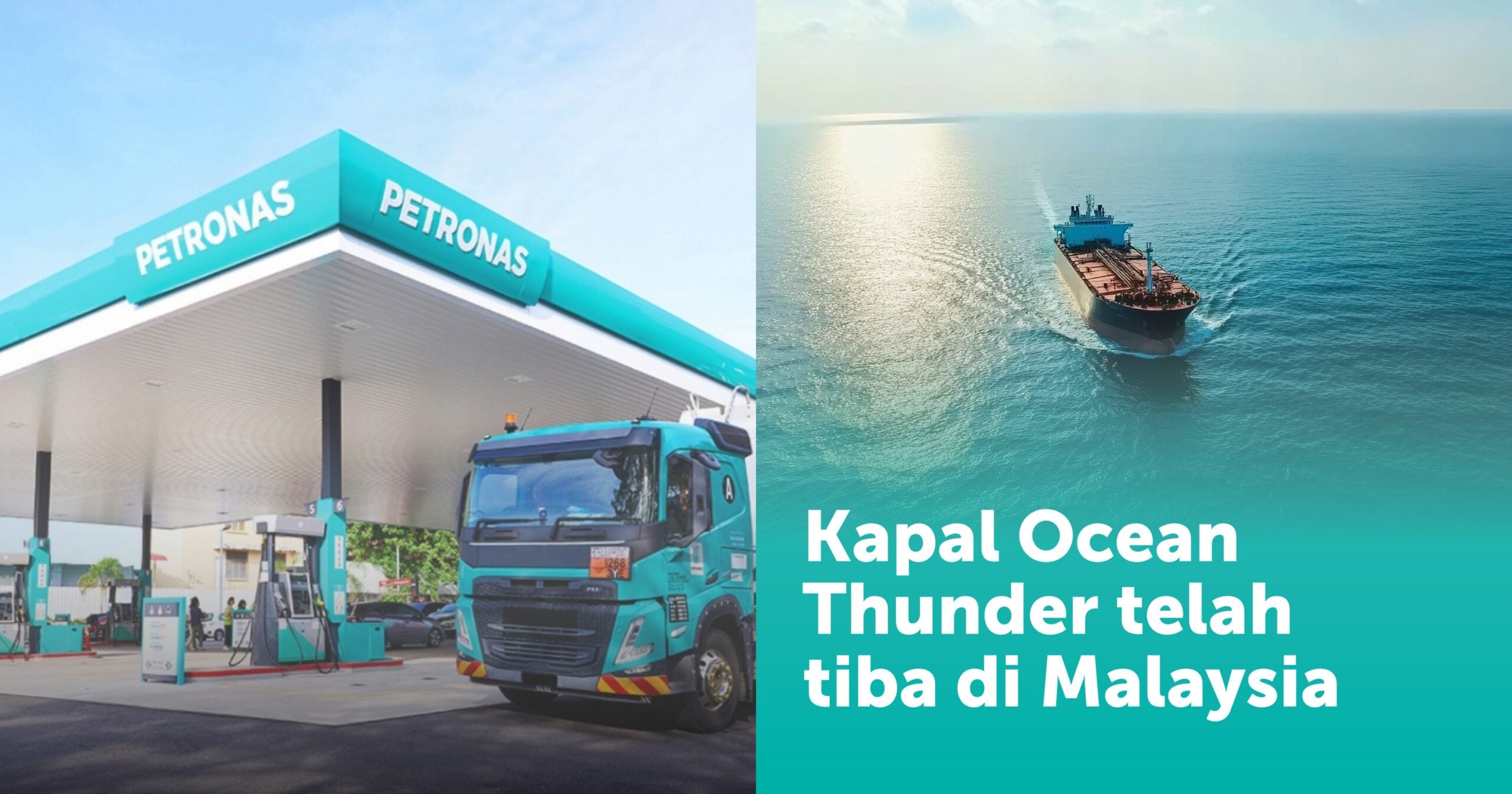 Petronas Sahkan Kapal Ocean Thunder Bawa 1 Juta Tong Minyak Mentah ...