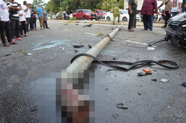 Falling Lamp Post Kills Teenager In Kuala Terengganu Freak Accident