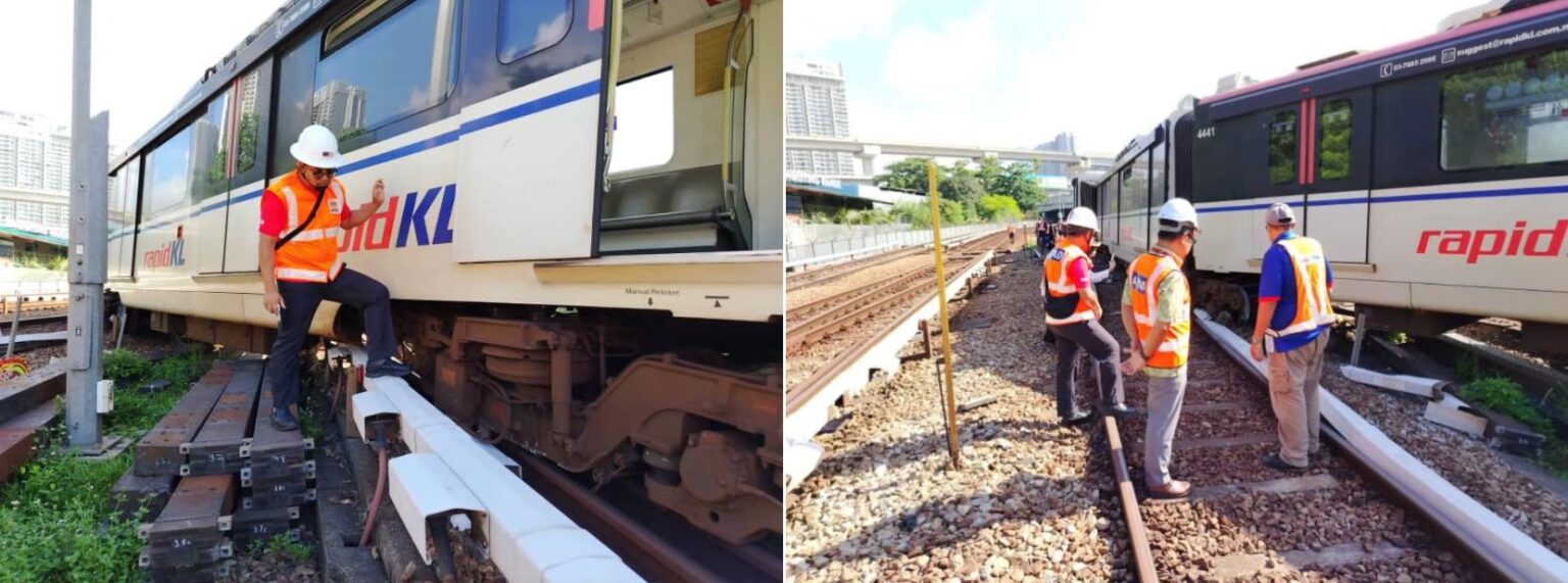 Here’s How A Faulty Track Switch Caused The LRT Train To Derail Near ...
