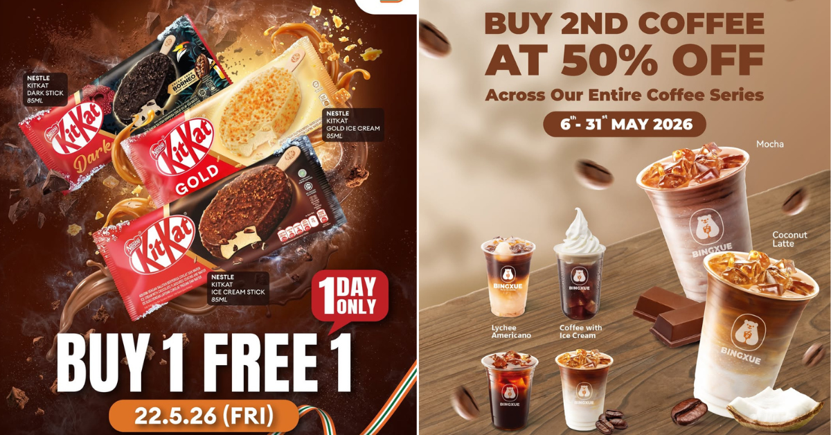 13 Food Promos In May You’ll Want To Check Out Before They’re Gone