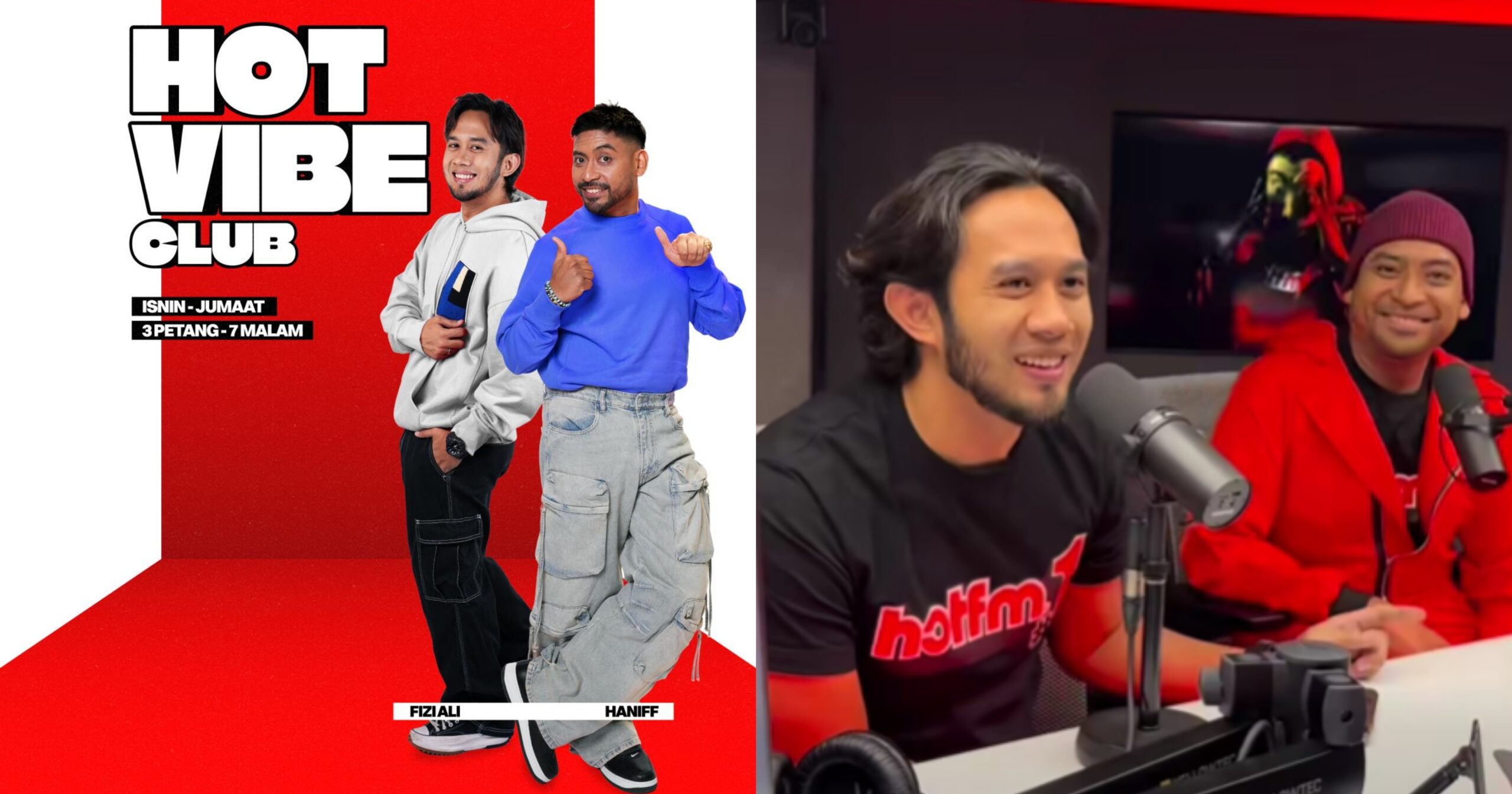 Haniff Kini Sertai Hot FM, Bergandingan Bersama Fizi Dalam Segmen ...
