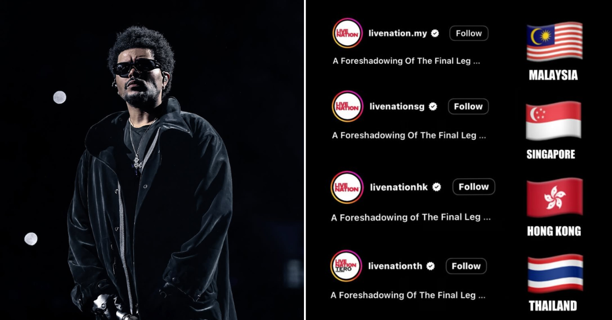 Live Nation Asia Hints That The Weeknd Is Coming To Malaysia, Singapore ...