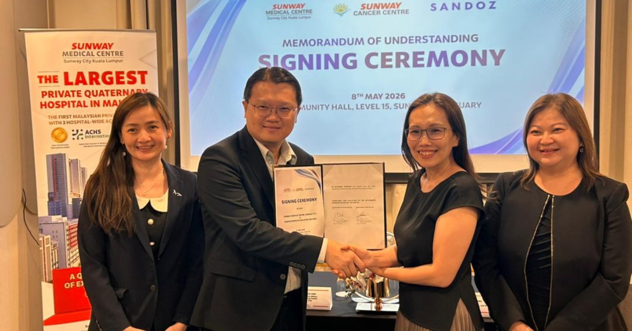 Sandoz Malaysia Jalin Kerjasama Dengan Sunway Medical Centre, Perluas ...