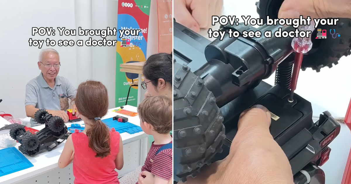 This ‘Toy Doctor’ In Subang Jaya Helps Fix Broken Toys & Gadgets So ...