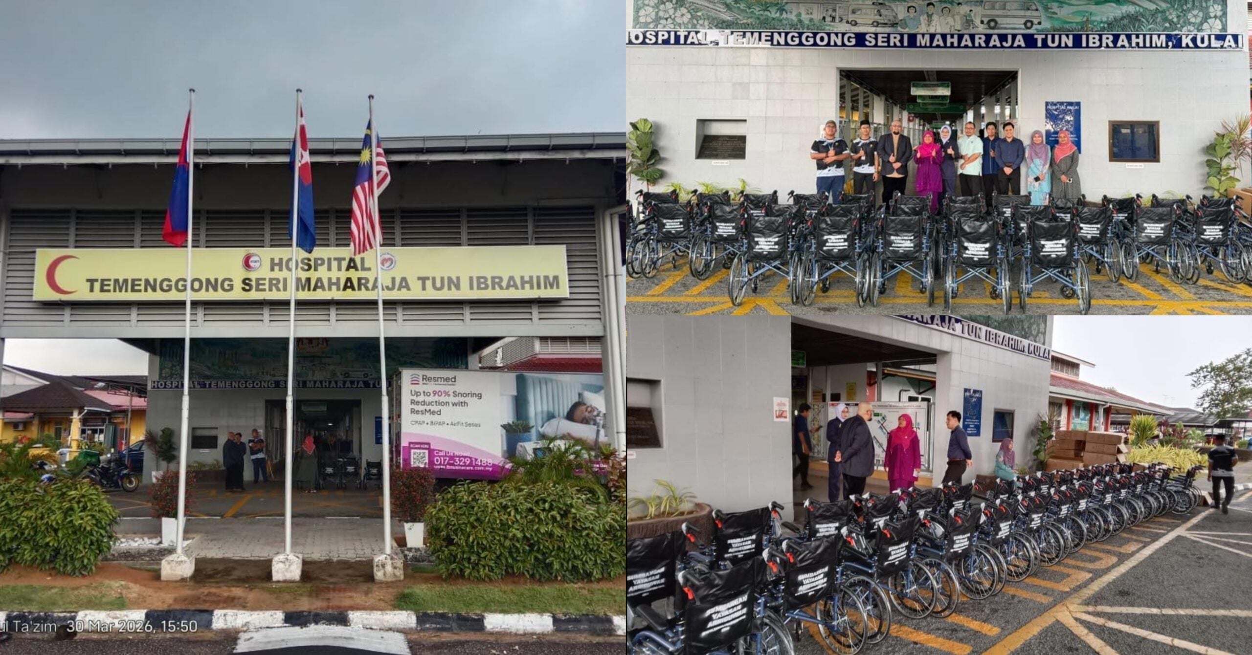 Yayasan Ar Riduwan Sumbang 30 Kerusi Roda Buat HTSMTI Kulai, Rancang ...