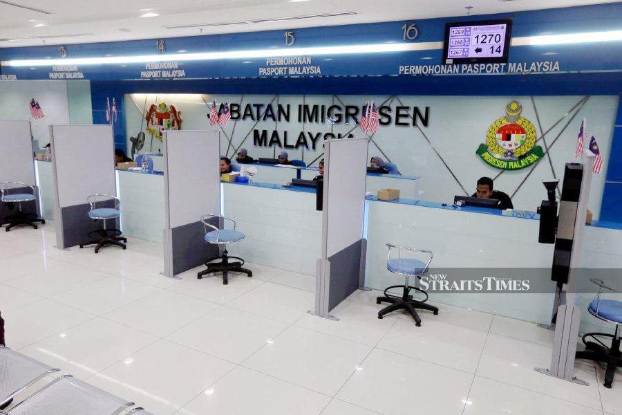 Take Note: Immigration To Close 71 Passport Counters For Maintenance ...