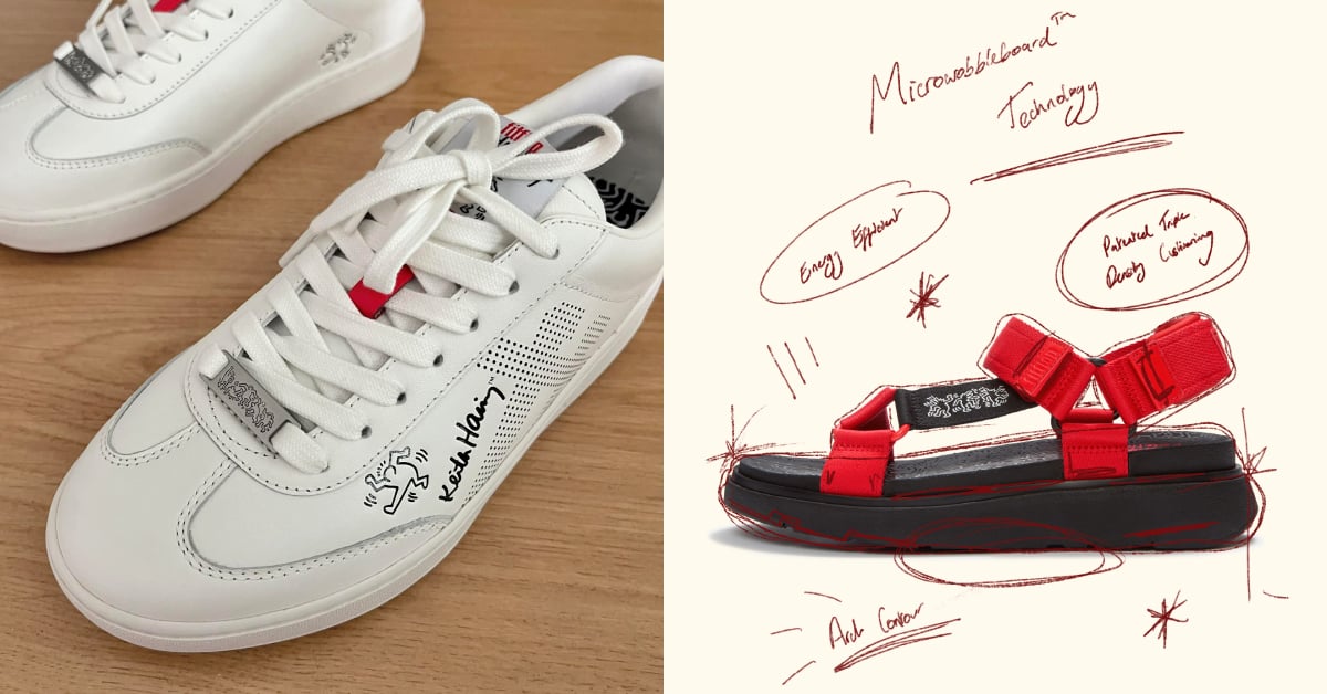 FitFlop Launches New Keith Haring Collection Inspired By ’80s New York ...