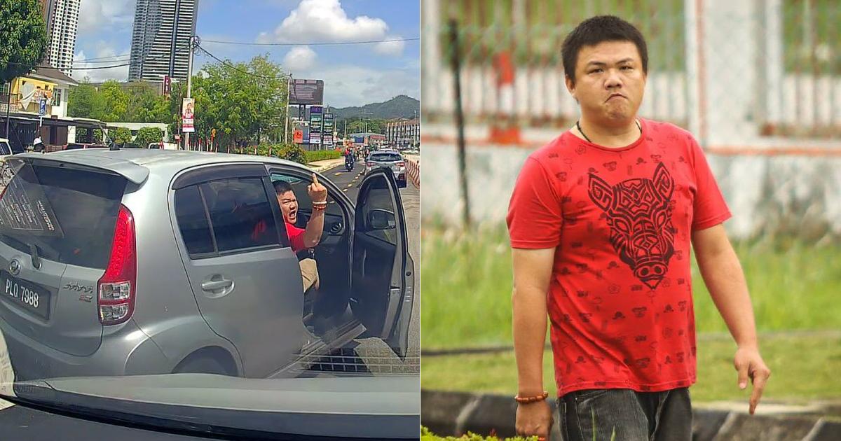 Driver Seen Flipping Off Motorist In Road Rage Video Gets Jail, RM8,000 ...