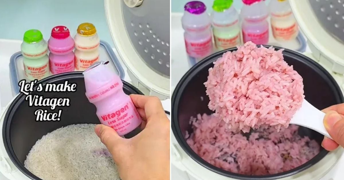 Singapore Man Cooks Rice With Vitagen Because… Why Not