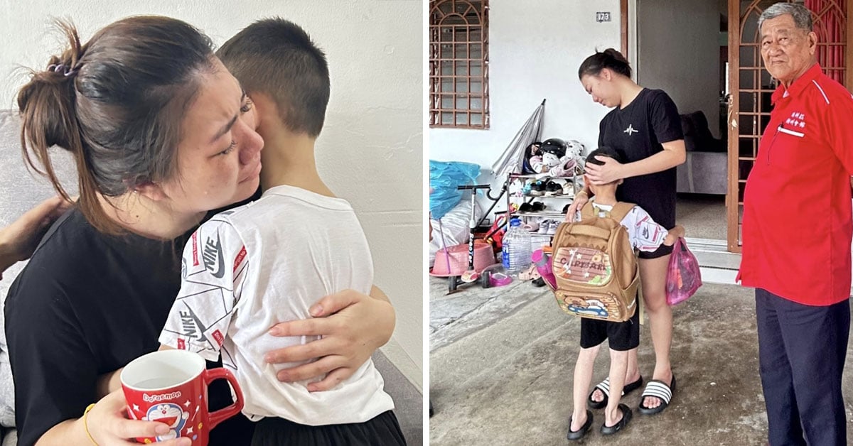 Single Mum Bids Tearful Goodbye As She Leaves Son At Children’s Shelter ...