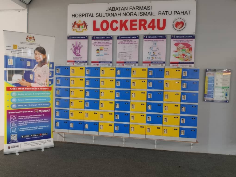 Tahukah Anda, Ubat Juga Boleh Diambil Di Loker4U, Kaunter Drive-Thru ...